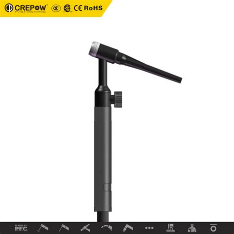 Crepow Air Cooled Argon Welding Tig Torch With Gas Valve Tig 17v