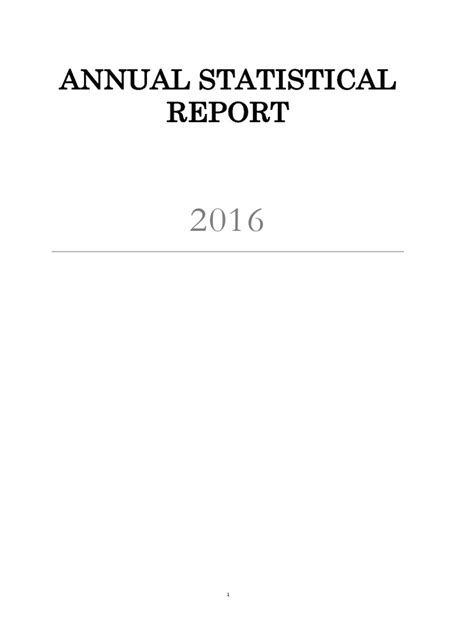 2016v Annual Statistical Report Compressed Pdf Total Fertility