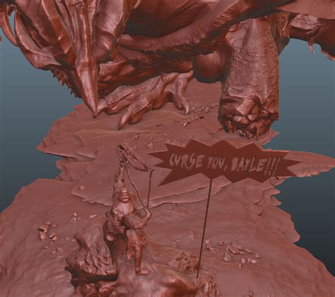 Elden Ring Bayle The Dread Vs Igon Diorama And Standalone 3d Model 3d