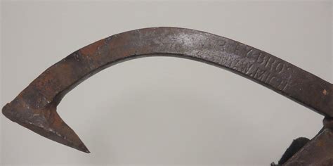 Antique Logging Tool Hooklog Roller Peavey Cant Cast Iron Etsy