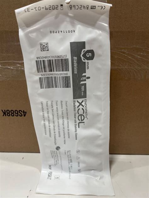 New Ethicon Endo Surgery Endopath Xcel B5lt Bladeless Trocar With