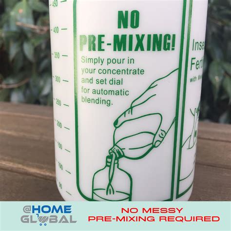 Hortex Fertiliser Weed Insecticide Hose End Sprayer Nozzle Trigger