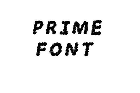 Prime Font Download