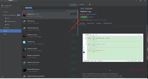Idea插件 Mybatis Log 免费激活破解教程 编程好6激活码 Idea插件 Mybatis Log 免费激活破解教程 编程好6激活码