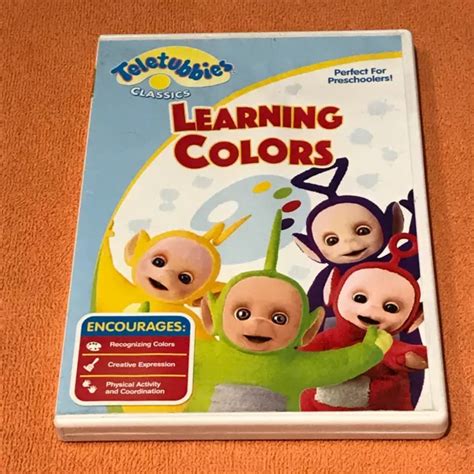 TELETUBBIES LEARNING COLORS DVD 35 95 PicClick CA