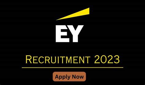 Ey Hiring 2023 Experienced And Freshers Salary Range 5 25 Lpa Apply