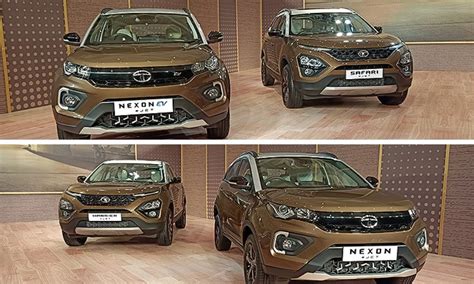 Tata Motors Jet Edition First Look Tata Nexon Nexon Ev Harrier