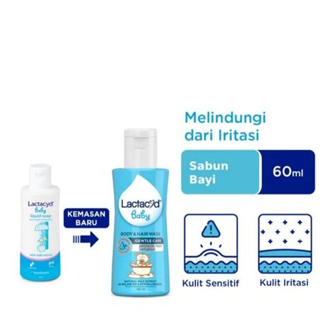 Lactacyd Baby 60ml Lactacyd Baby Wash 60 Ml Lactacyd Body Hair Wash