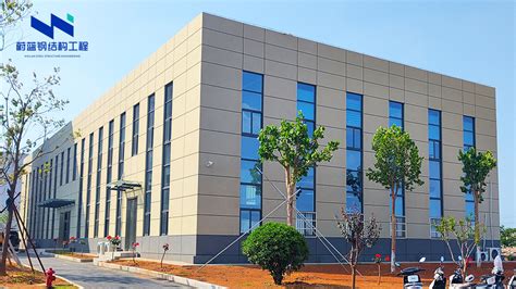 钢结构办公楼 钢结构酒店 钢结构餐厅 钢结构房屋 郑州蔚蓝钢结构