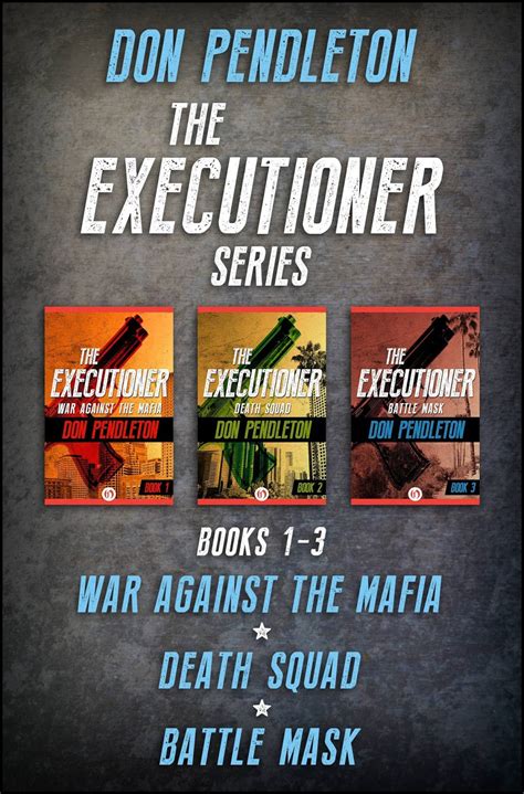 Linda Pendletons Drops Of Ink Upon The Page Don Pendletons The Executioner Series Books 1 3