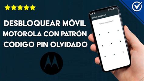 Cómo DESBLOQUEAR un celular MOTOROLA protegido con PIN contraseña o