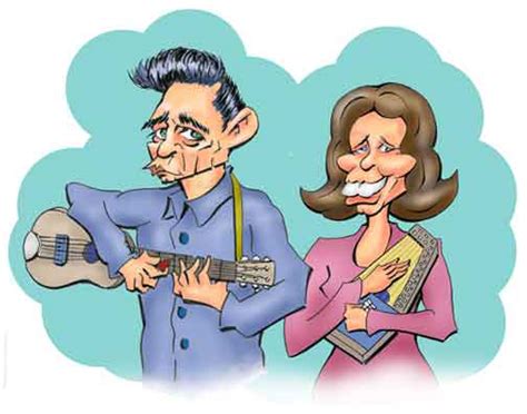 Johnny Cash Cartoon
