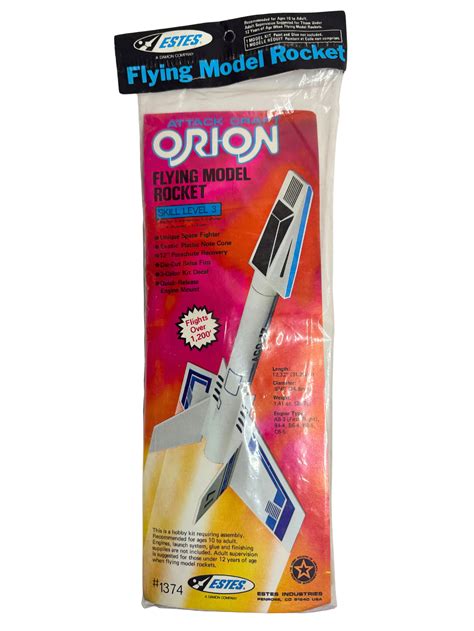 Estes Hornet Rocket Buy Estes Hornet Flying Model Rocket Kit 2030