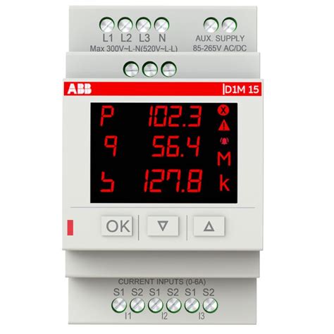 Abb Digital Multimeter 3 Modules D1m15