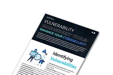 Vulnerability Management Tools For Best Cybersecurity
