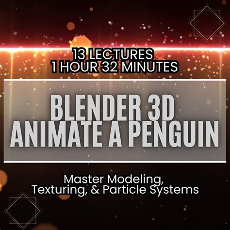 Blender 3d For Beginners Model Texture And Animate A Penguin Master Modeling Texturing