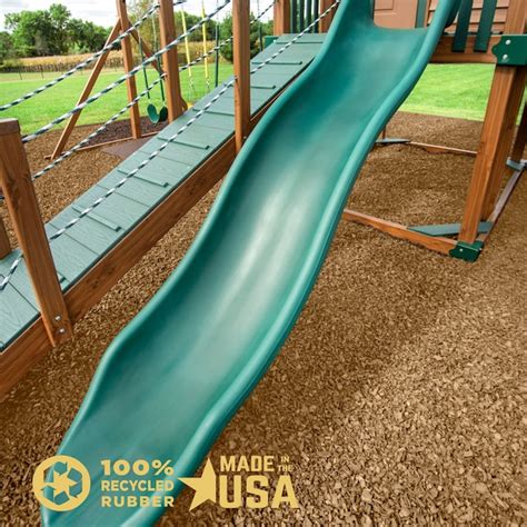 Groundsmart 75 Cu Ft Cypress Rubber Nuggets Bulk Rubber Mulch Certified