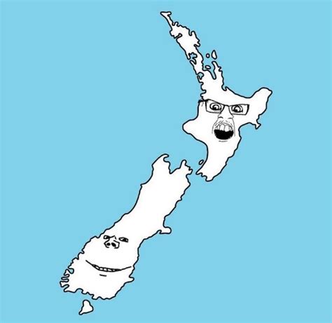 New Zealand Portrayed As Soyjaks R Mapporn