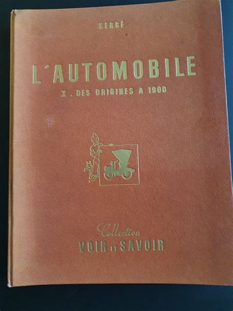 Tintin Voir et Savoir L automobile des origines à Catawiki