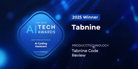 Setting The Standard Tabnine Code Review Agent Wins Best Innovation In