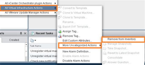 virtualization the future deleting orphaned vm from vcenter inventory