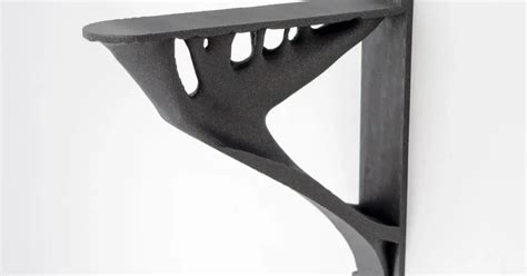 Topology Optimized Shelf Bracket 66 Scale By Simb Download Free Stl Model