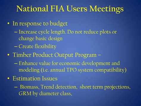 Ppt Forest Inventory And Analysis 2012 2016 Strategic Plan Powerpoint