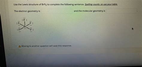 Answered Use The Lewis Structure Of Brf5 To… Bartleby