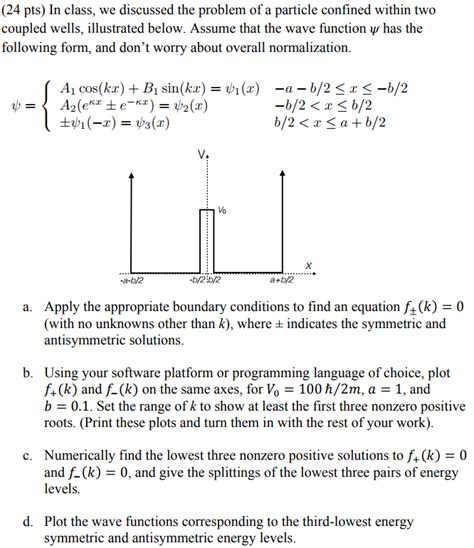 24 Pts In Class We Discussed The Problem Of A Chegg