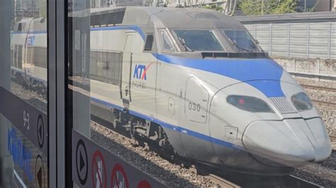 한국철도공사 Ktx 1 100000호대 현대로템 Gto 2002년식 30호기 부산행 대전역 도착영상 2023년 2월 11일