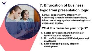 Top 12 Advantages Of Laravel Framework PPT