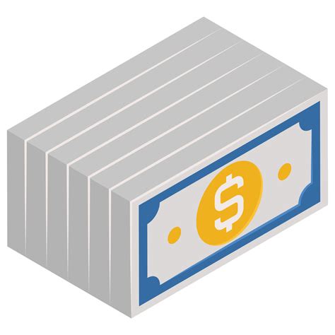 Banknote Isometric 3d Illustration 17043269 Vector Art At Vecteezy