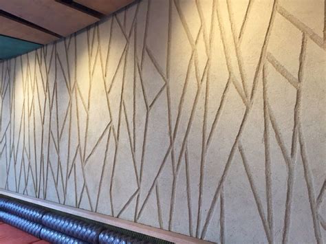 A Project In Progress Using Clayworks Clay Plasters Patterns Textures