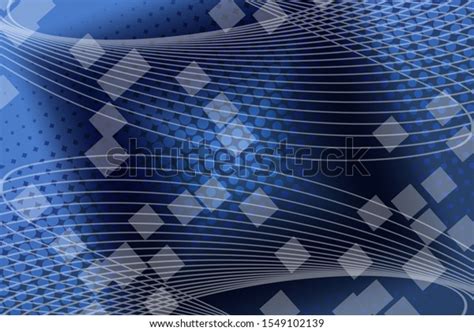 Beautiful Blue Abstract Background Azure Neutral Stock Illustration