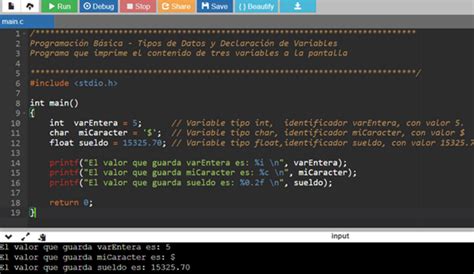 Clase Digital Reglas De Nombramiento Tipos Y Declaraci N De Variables Recursos Educativos