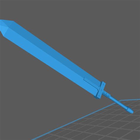🗡️ Breaker Sword・free Stl File For ・cults