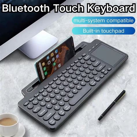 2 4g Bluetooth Wireless Keyboard With Touchpad For Pc Mac Tablet And Phone Shopee Philippines