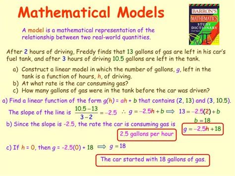 ppt mathematical models powerpoint presentation free download id