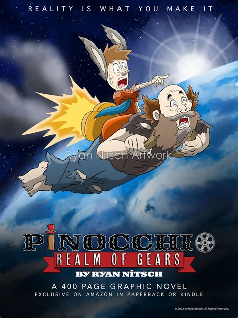 Pinocchio Realm Of Gears Graphic Novel Poster By Ryannitsch On Deviantart