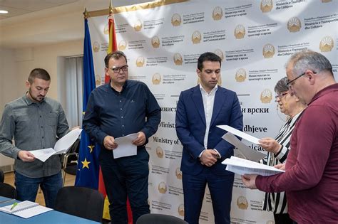 Бочварски го потпиша договорот за имплементација на БРТ во Скопје Независен Весник