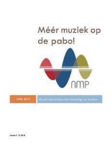 Beleidsplan NMP Meer Muziek Op De Pabo Versie 7