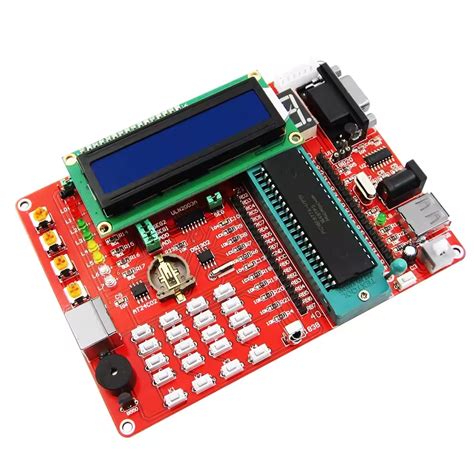 Comprar Placa De Desenvolvimento Educacional Pic Hj 5g Pic16f877a Kit