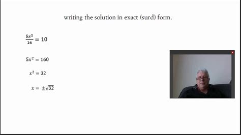 Year Exact Surd Form YouTube