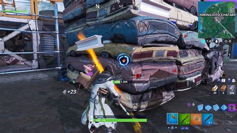 Recolecta Madera Piedra Y Metal En Una Misma Partida De Fortnite
