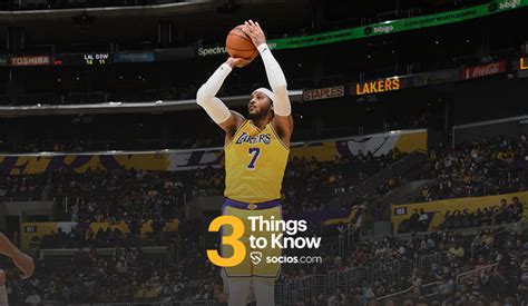 Three Things To Know Lakers Vs Grizzlies 102421 Los Angeles Lakers