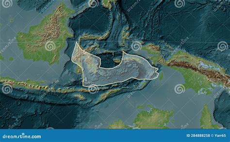 Banda Sea Tectonic Plate Wiki Map Stock Illustration Illustration Of