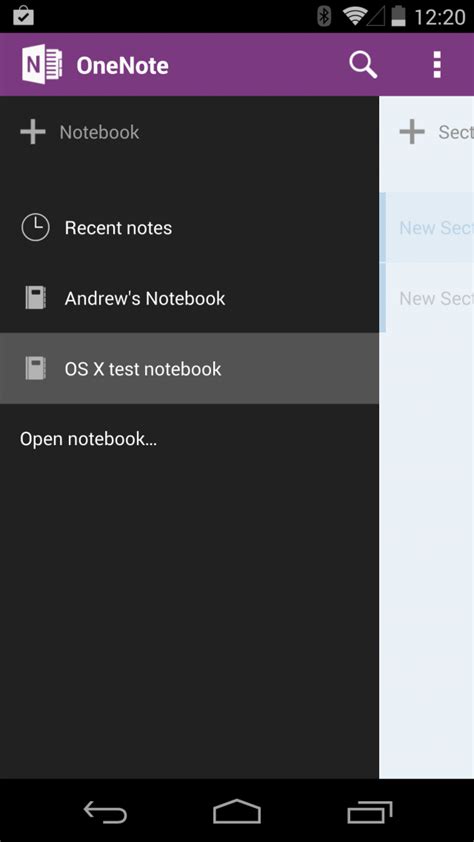 Onenote For Android Gets New Tablet Ui And Handwriting Support Ars