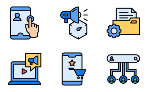Seo And Sem Icon Pack Color Lineal Color 50 Svg Icons