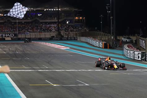 Max Verstappen Wins First World Title In Last Lap Drama