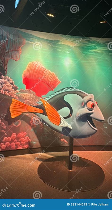 Pixar Finding Nemo Disney California Adventure Parade Editorial Photo
